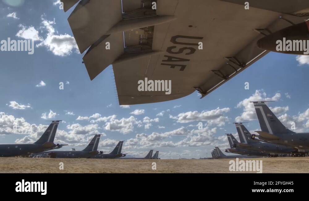 Retired military aircraft at Davis–Monthan Air Force Base - 2017 Stock ...