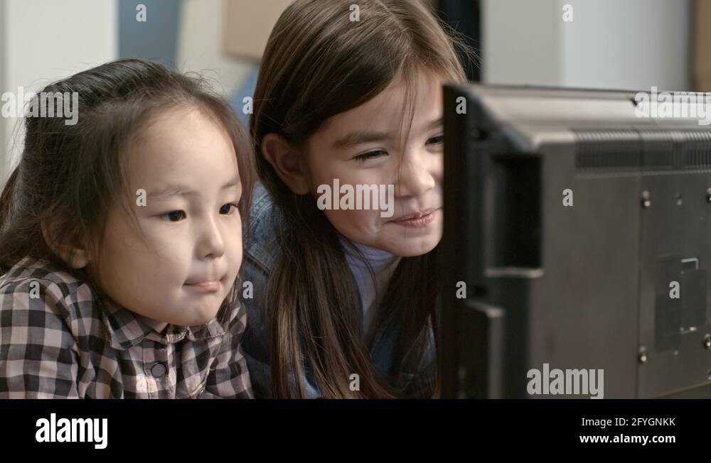 Girls watching tv laughing Stock Videos & Footage - HD and 4K Video ...