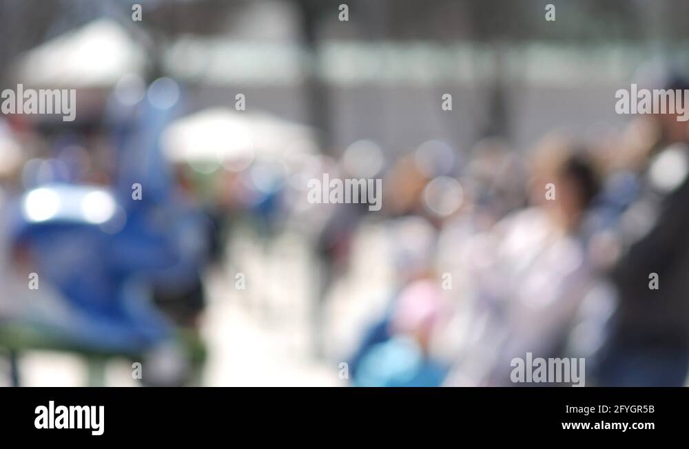 Blur abstract people background unrecognizable Stock Videos & Footage ...
