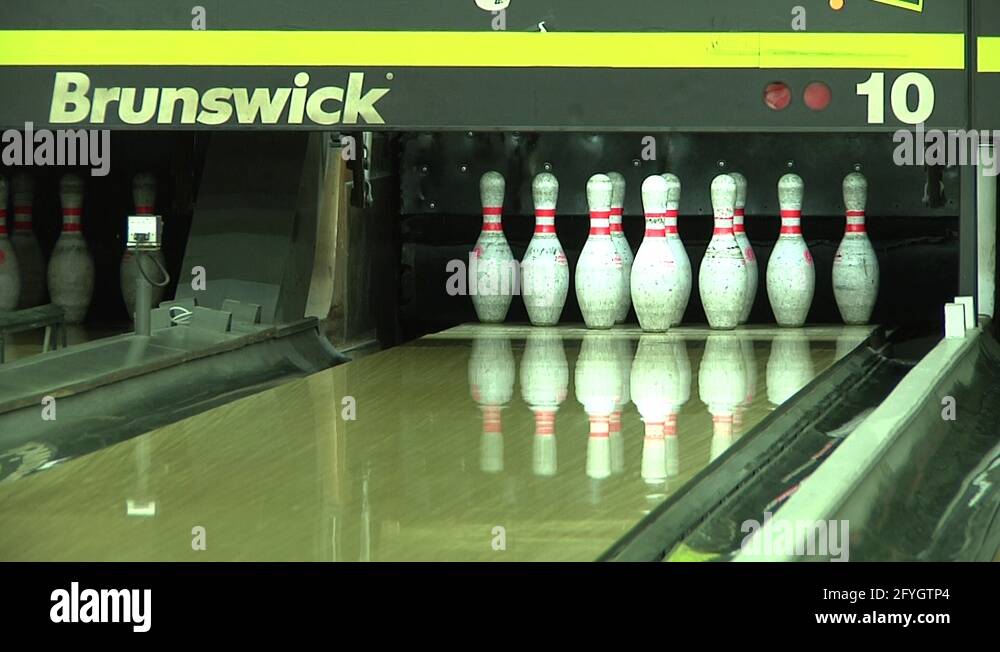 Bowling pins and ball ten strike Stock Videos & Footage - HD and 4K ...