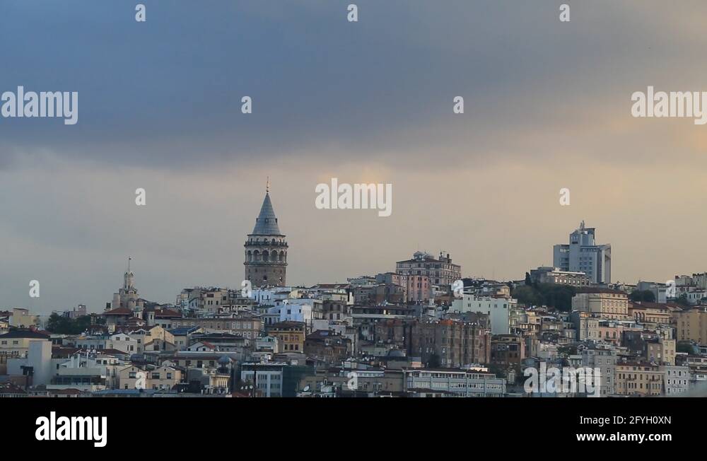Galata tower beyoglu district istanbul Stock Videos & Footage - HD and ...