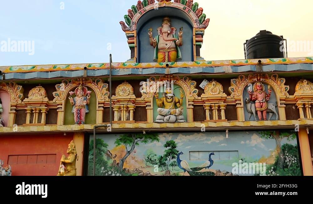 Ancient Hindu Pathirakali Amman temple in Trincomalee, Sri Lanka ...