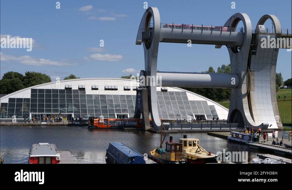 Falkirk wheel boat lift Stock Videos & Footage - HD and 4K Video Clips ...