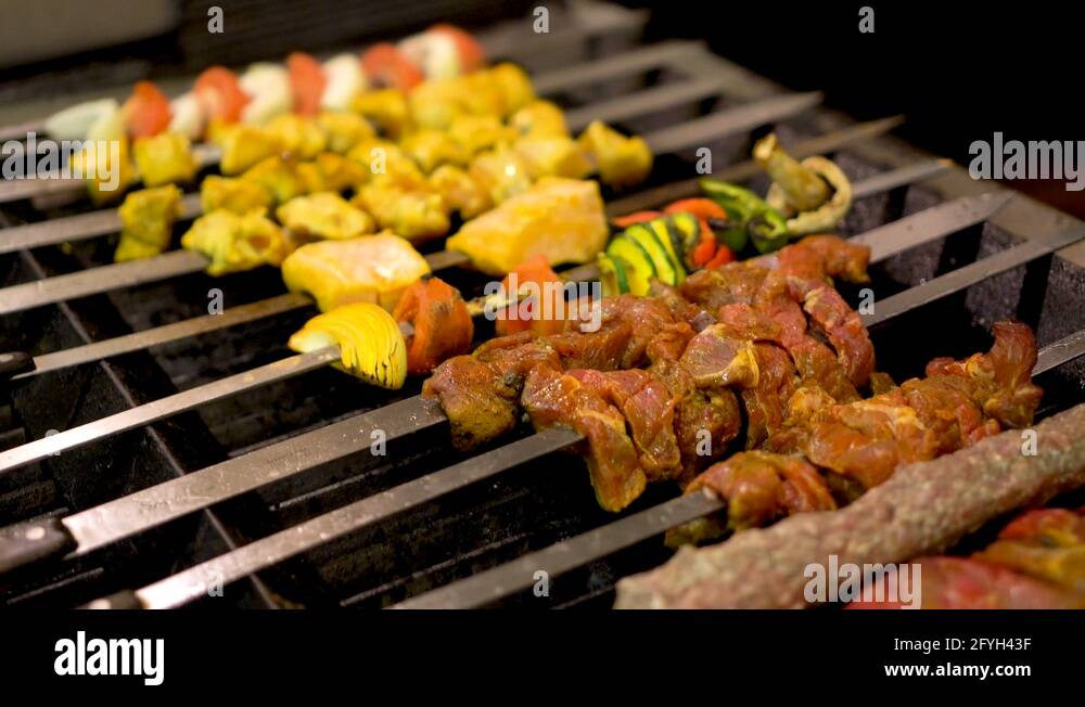 Shish kabab Stock Videos & Footage - HD and 4K Video Clips - Alamy
