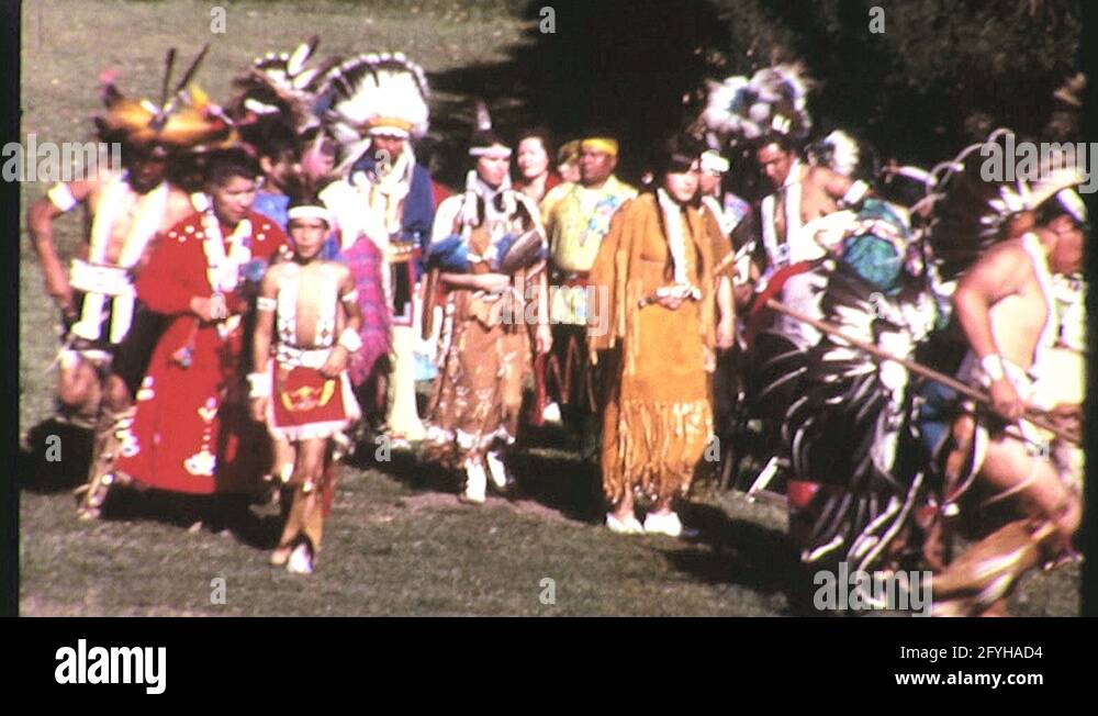 NATIVE AMERICAN INDIAN Pow Wow Dance 1965 (Vintage Documentary Film ...