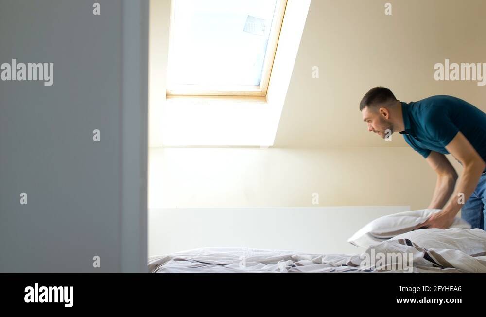 Home making bed Stock Videos & Footage - HD and 4K Video Clips - Alamy