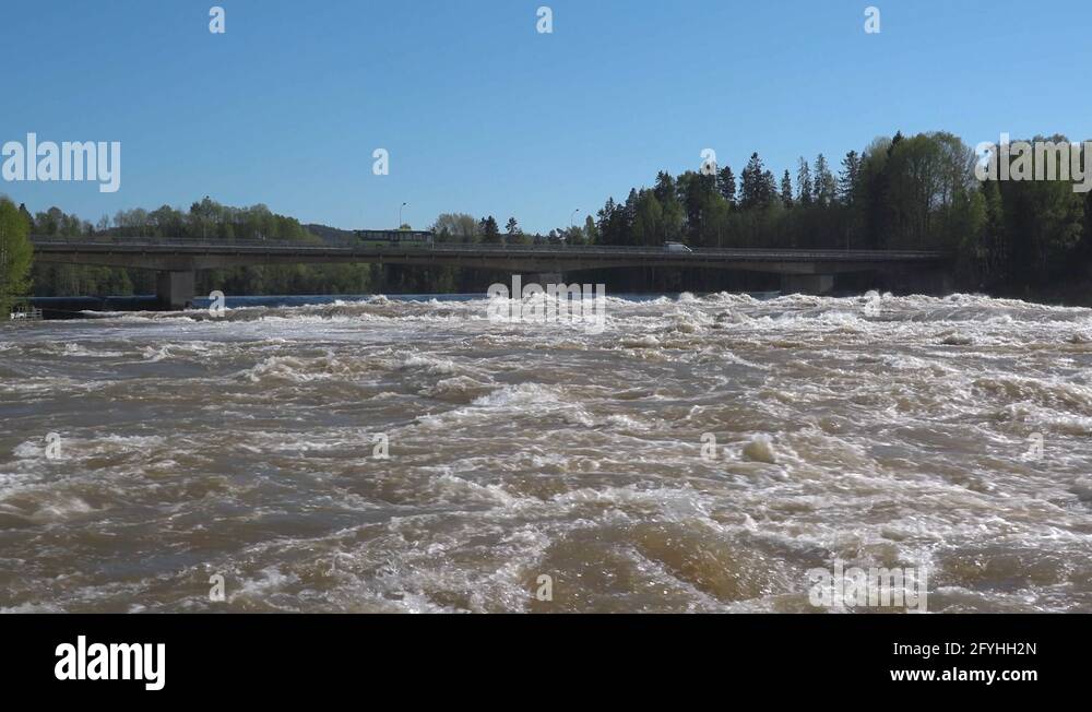 Raging river bridge Stock Videos & Footage - HD and 4K Video Clips - Alamy