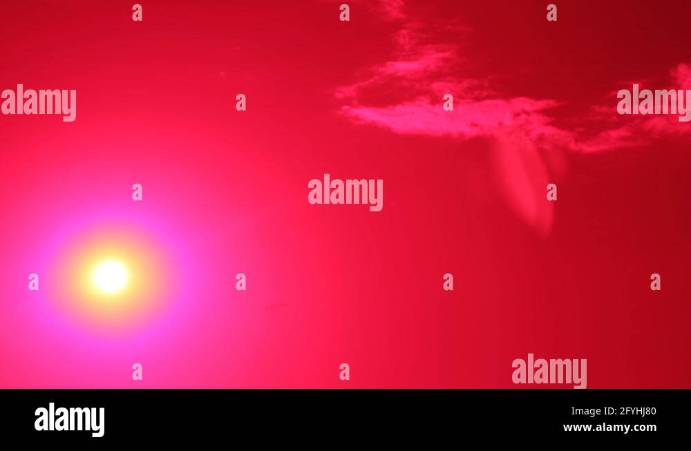 Red sun phenomenon Stock Videos & Footage - HD and 4K Video Clips - Alamy