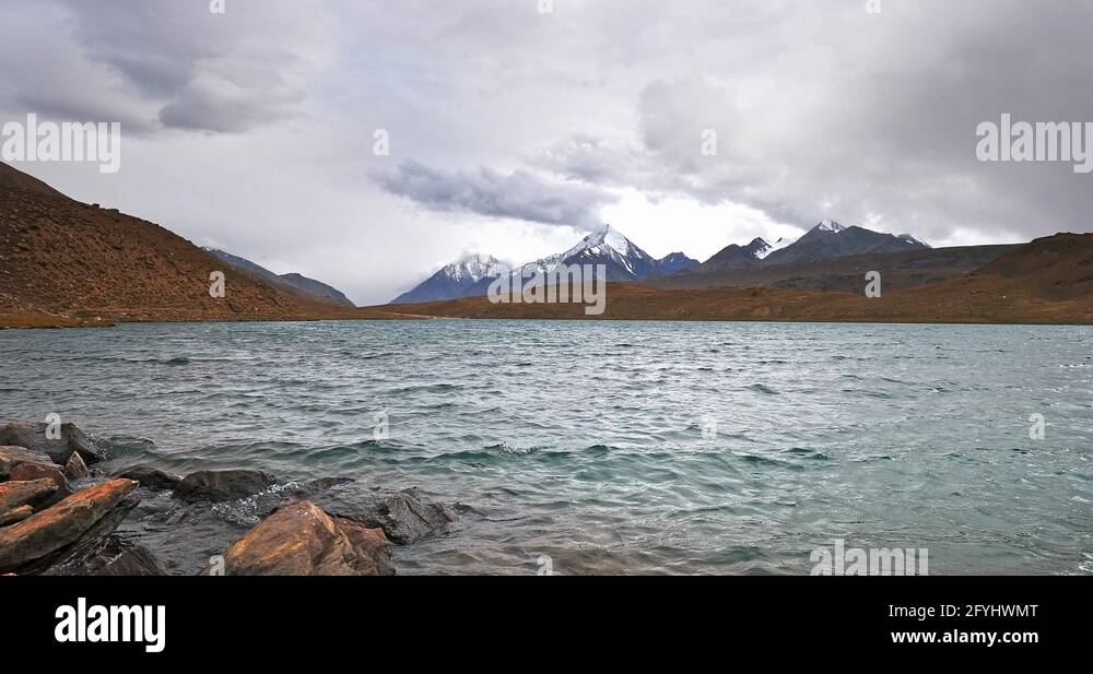 Himalayas lake chandra taal in Stock Videos & Footage - HD and 4K Video ...