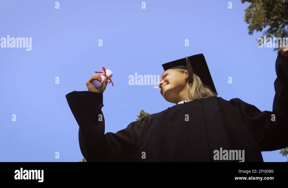 Graduation cap throwing hands Stock Videos & Footage - HD and 4K Video ...