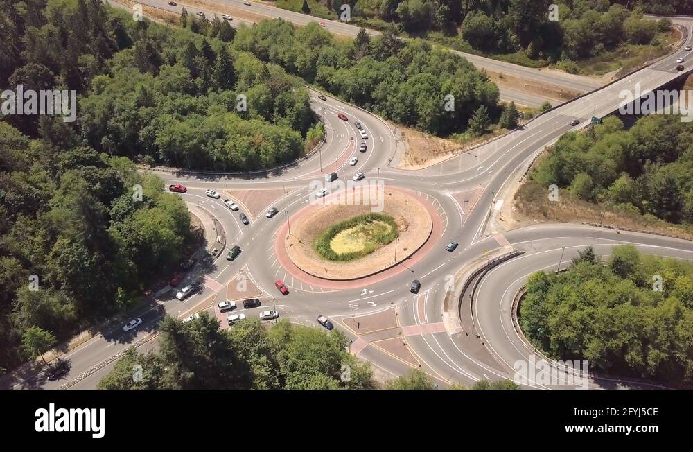 Two lane roundabout Stock Videos & Footage - HD and 4K Video Clips - Alamy