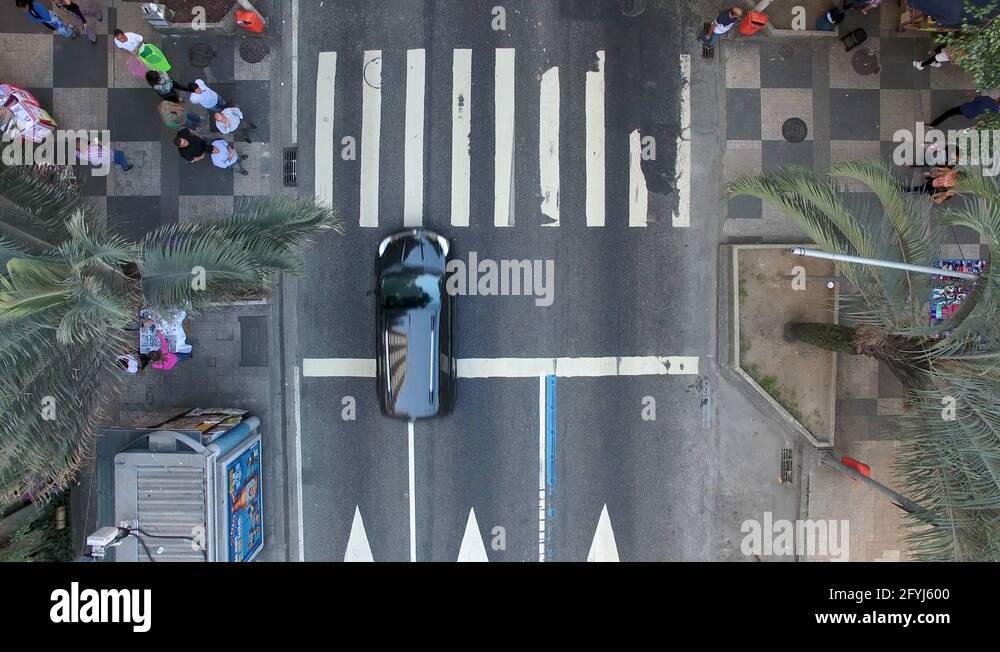 Crosswalk aerial view Stock Videos & Footage - HD and 4K Video Clips ...