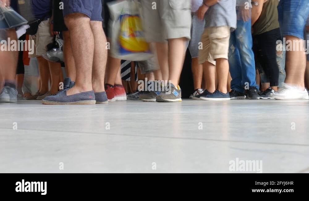 Peoples line Stock Videos & Footage - HD and 4K Video Clips - Alamy