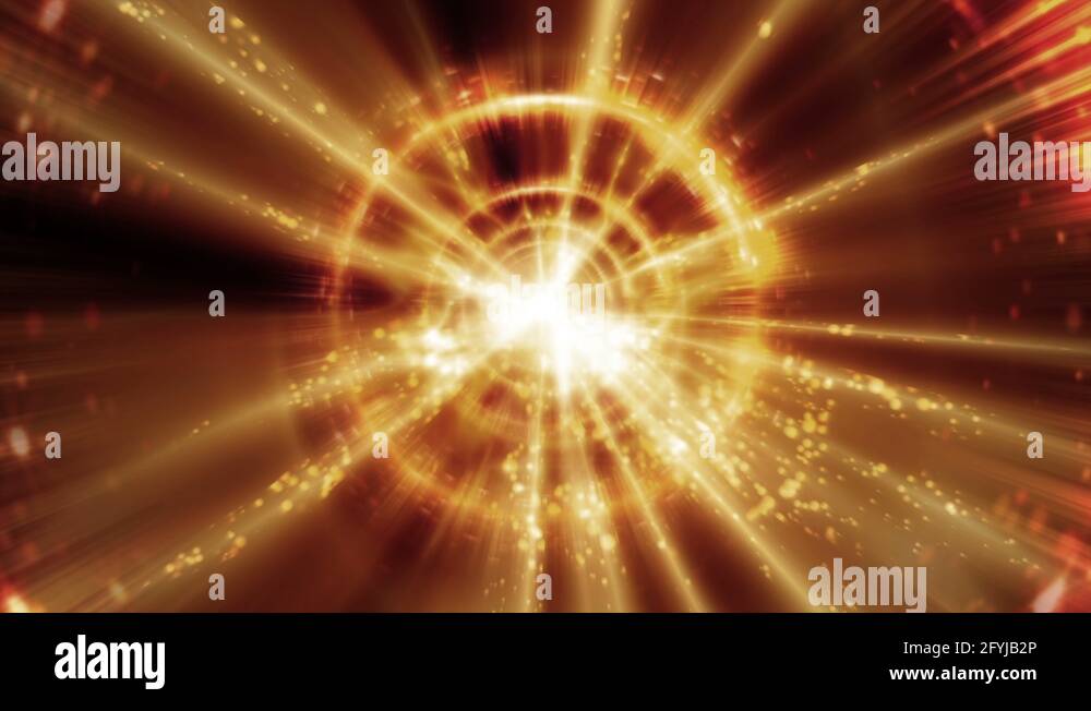 Abstract animation background shiny stars particles trails light rays ...