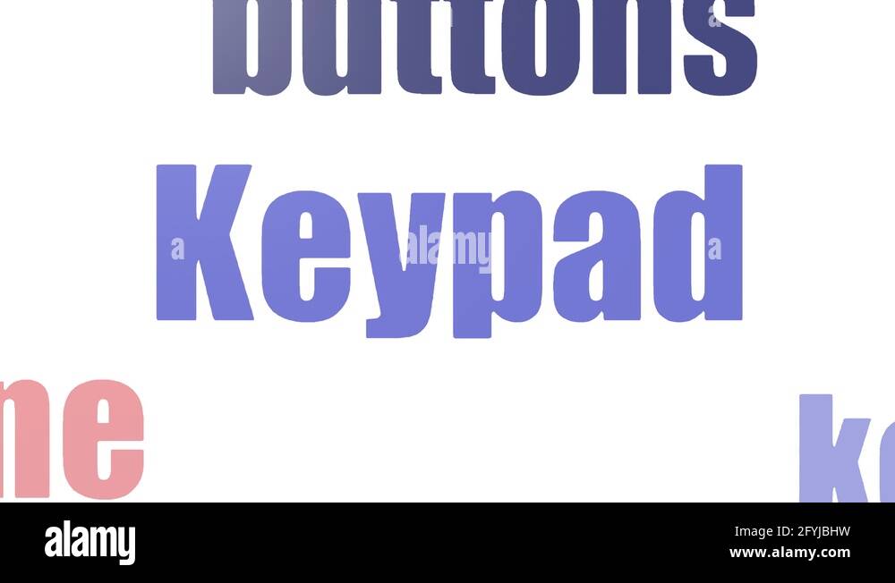 Bright keypad Stock Videos & Footage - HD and 4K Video Clips - Alamy
