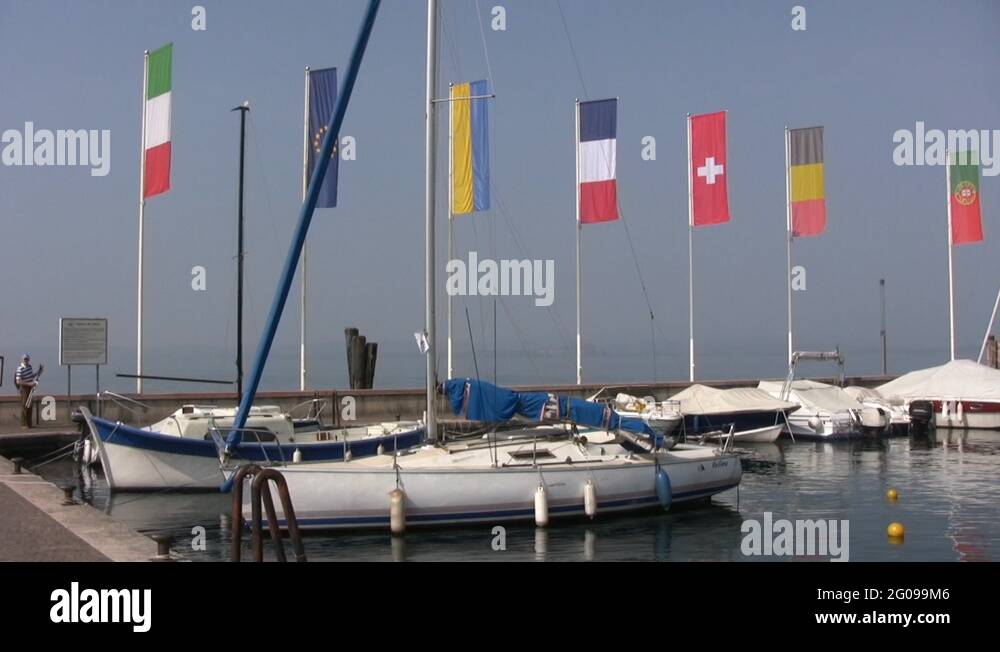 Garda flag Stock Videos & Footage - HD and 4K Video Clips - Alamy