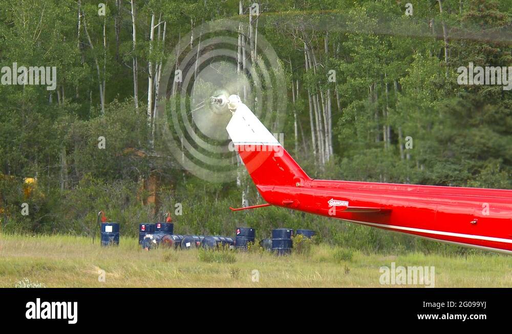 Helicopter, huey tail rotor, tight frame Stock Video Footage - Alamy