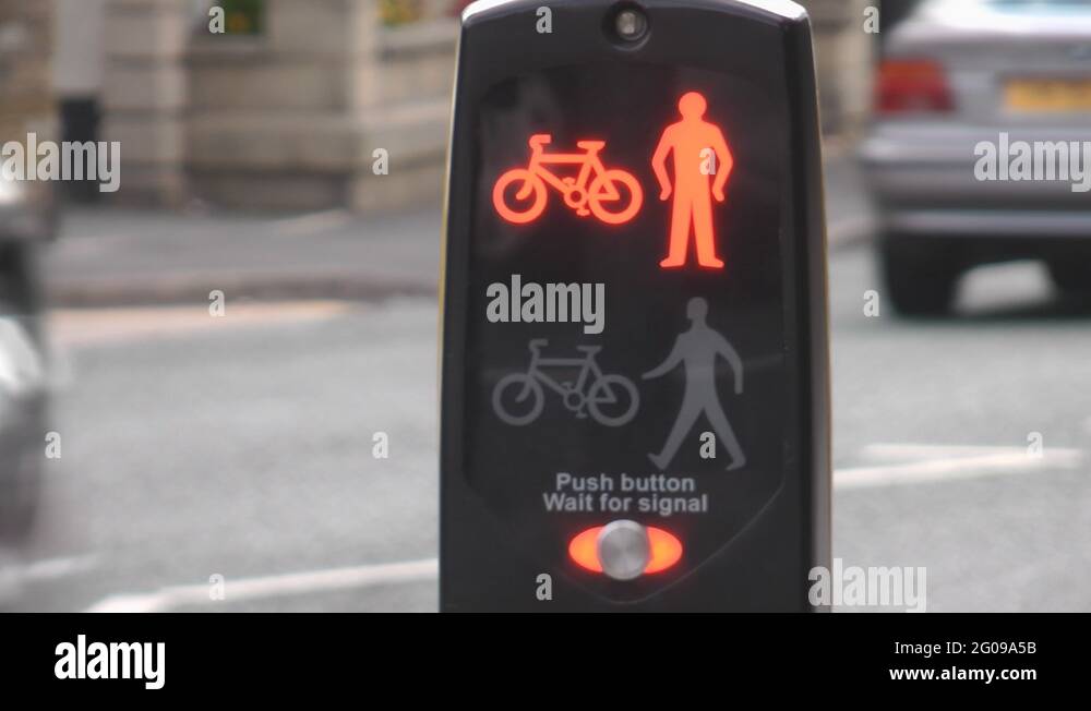 Pedestrian crossing with traffic lights Stock Videos & Footage - HD and ...