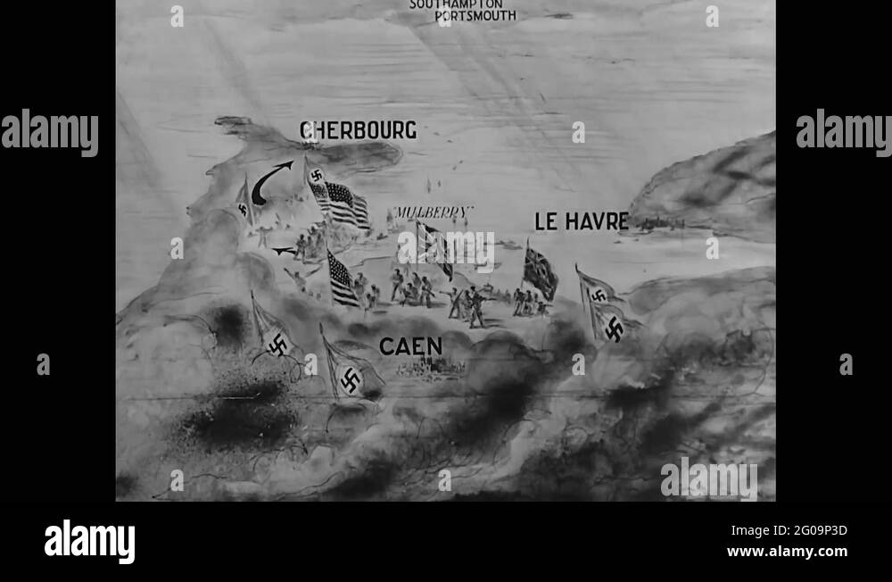 Map of atlantic ww2 Stock Videos & Footage - HD and 4K Video Clips - Alamy