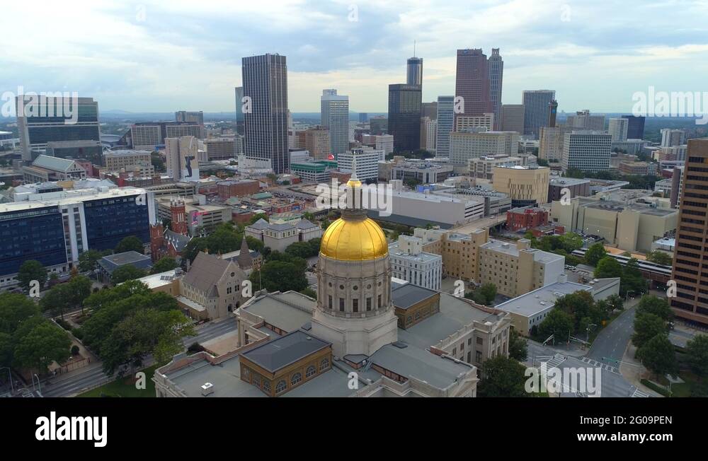Atlanta georgia state capitol building Stock Videos & Footage - HD and ...
