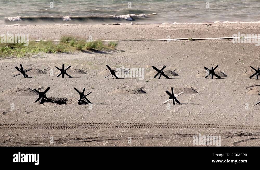 Ww2 tank traps Stock Videos & Footage - HD and 4K Video Clips - Alamy