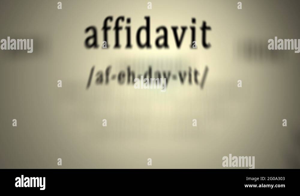 Affidavit Stock Videos & Footage - HD and 4K Video Clips - Alamy