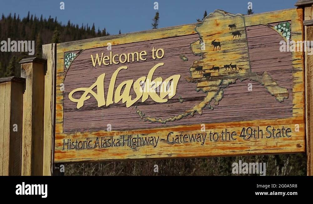 Alaska sign Stock Videos & Footage - HD and 4K Video Clips - Alamy