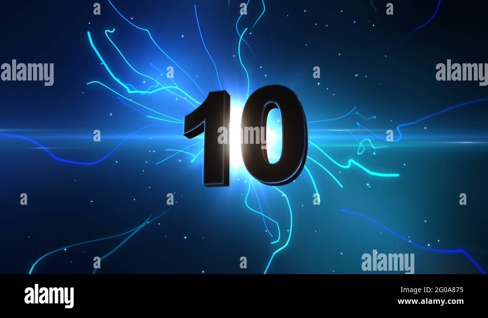 Epic Electric Energetic Top 10 Countdown 3D Numbers Blue Stock Video ... Epic Electric Energetic Top 10 Countdown 3D Numbers Blue Stock Video ...