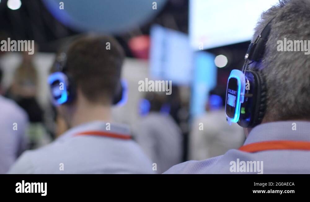 Noise cancelling headphones crowd Stock Videos & Footage - HD and 4K ...