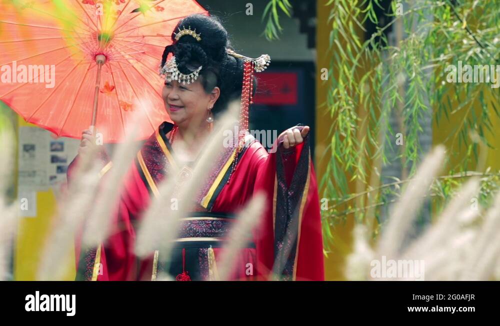 Traditional chinese clothes portrait Stock Videos & Footage - HD and 4K ...