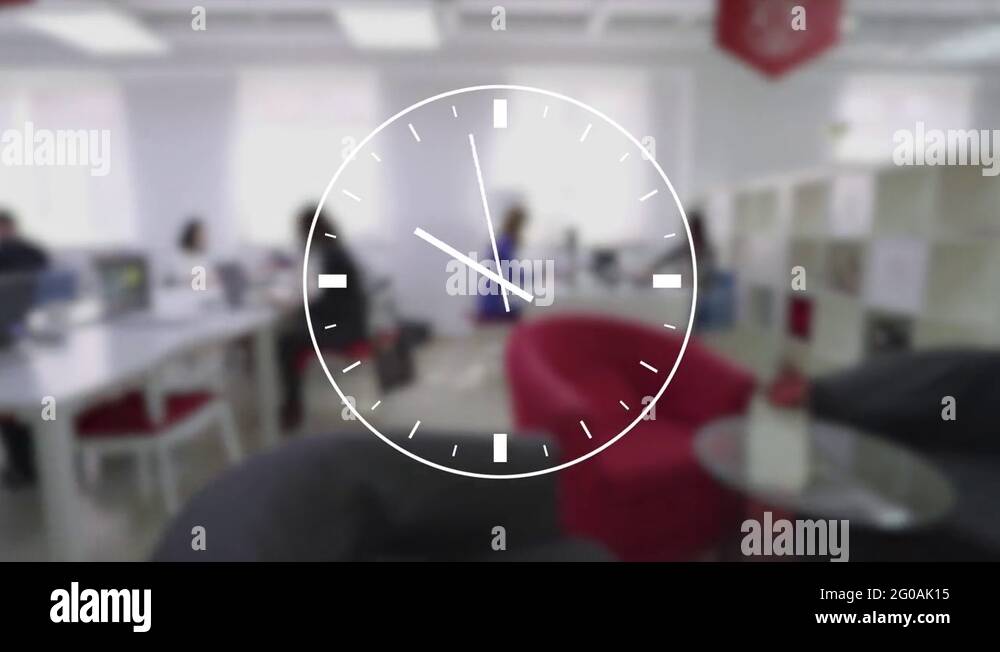 Work time clock Stock Videos & Footage - HD and 4K Video Clips - Alamy