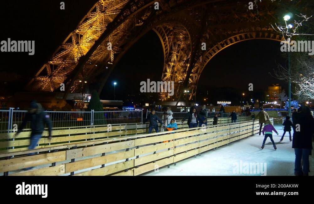 Eiffel tower ice rink Stock Videos & Footage - HD and 4K Video Clips ...