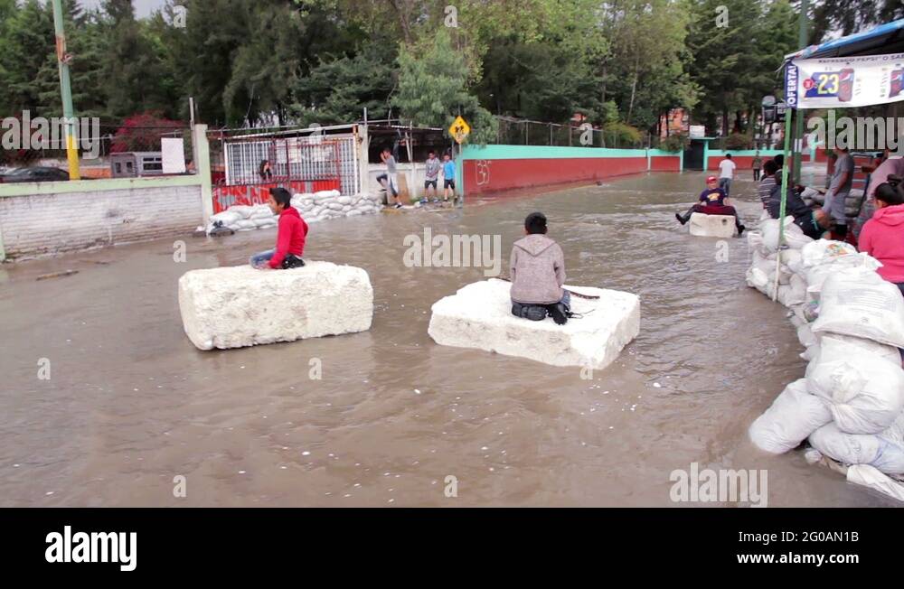 Children playing in flood water Stock Videos & Footage - HD and 4K ...