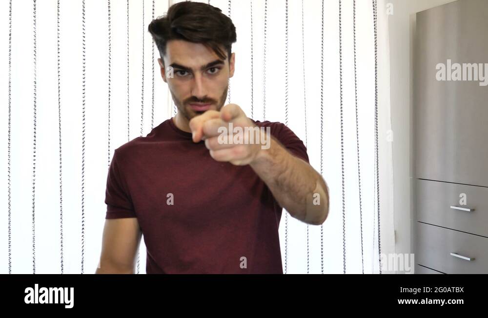 Man pointing with hand finger Stock Videos & Footage - HD and 4K Video ...