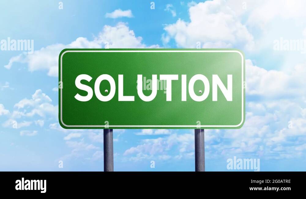 Road sign problem solution Stock Videos & Footage - HD and 4K Video ...