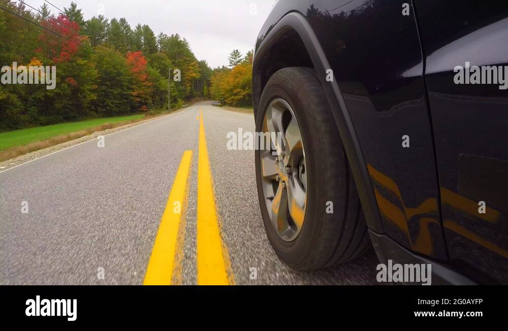 Double yellow line and road Stock Videos & Footage - HD and 4K Video ...