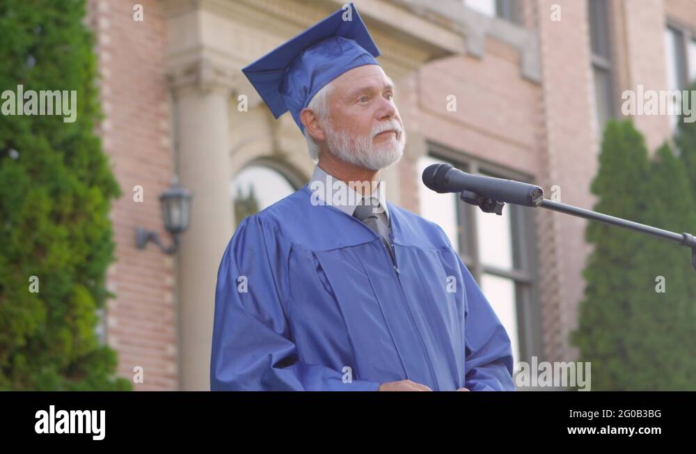 Student graduation speech Stock Videos & Footage - HD and 4K Video ...