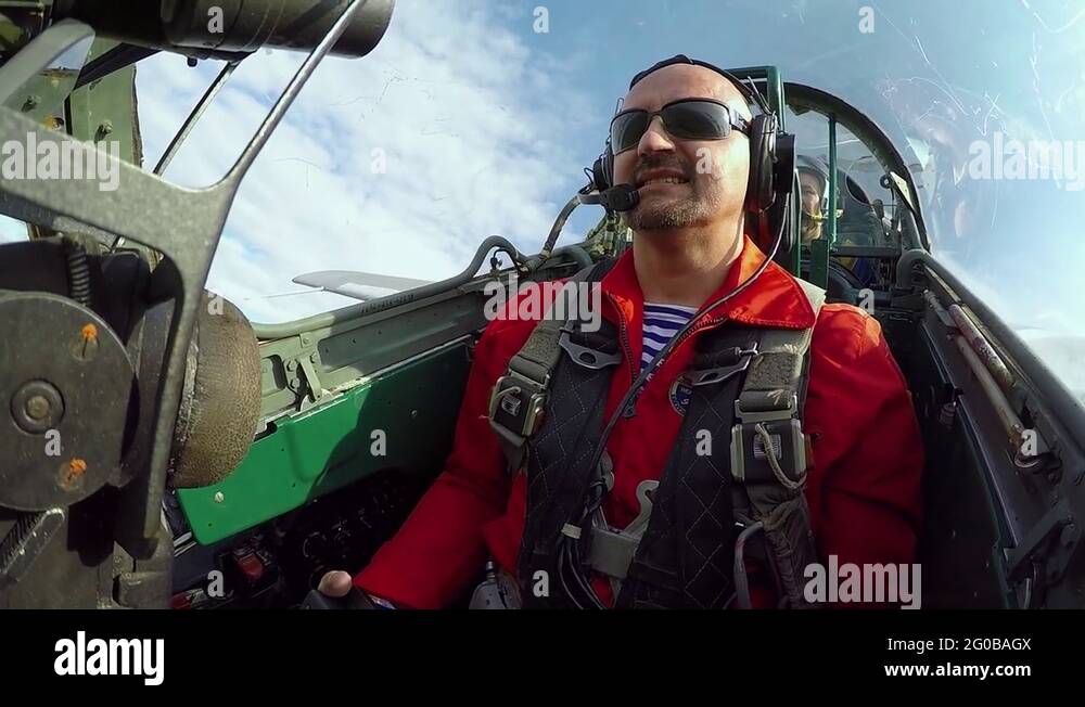 Pilot having Overload in the cockpit of a jet aircraft Stock Video ...