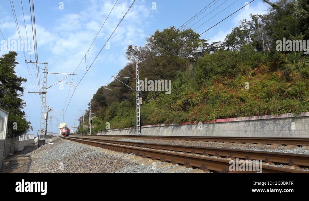 The Train Double-Decker Of High-Speed Train Called Lastochka On The ...
