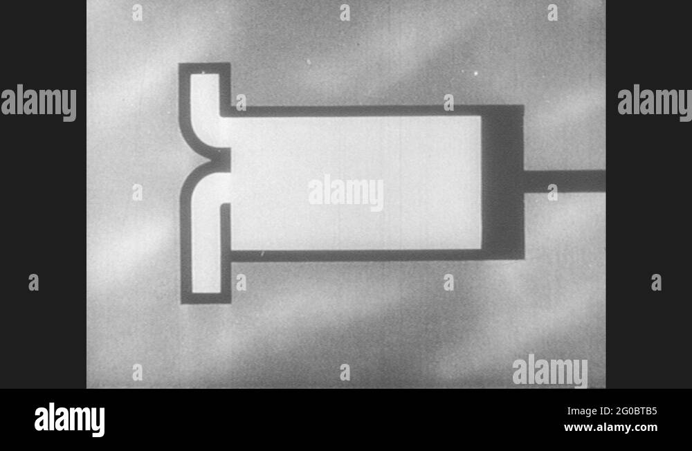 1950s: United States: Animation Of Second Stroke Compression, And Third ...