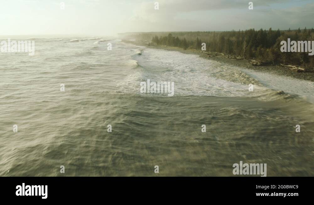 Pacific ocean waves storm aerial Stock Videos & Footage - HD and 4K ...