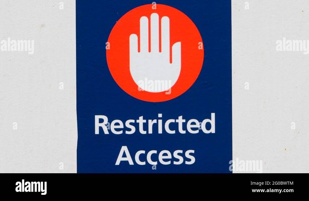 No entry hand sign stop vector sign Stock Videos & Footage - HD and 4K ...