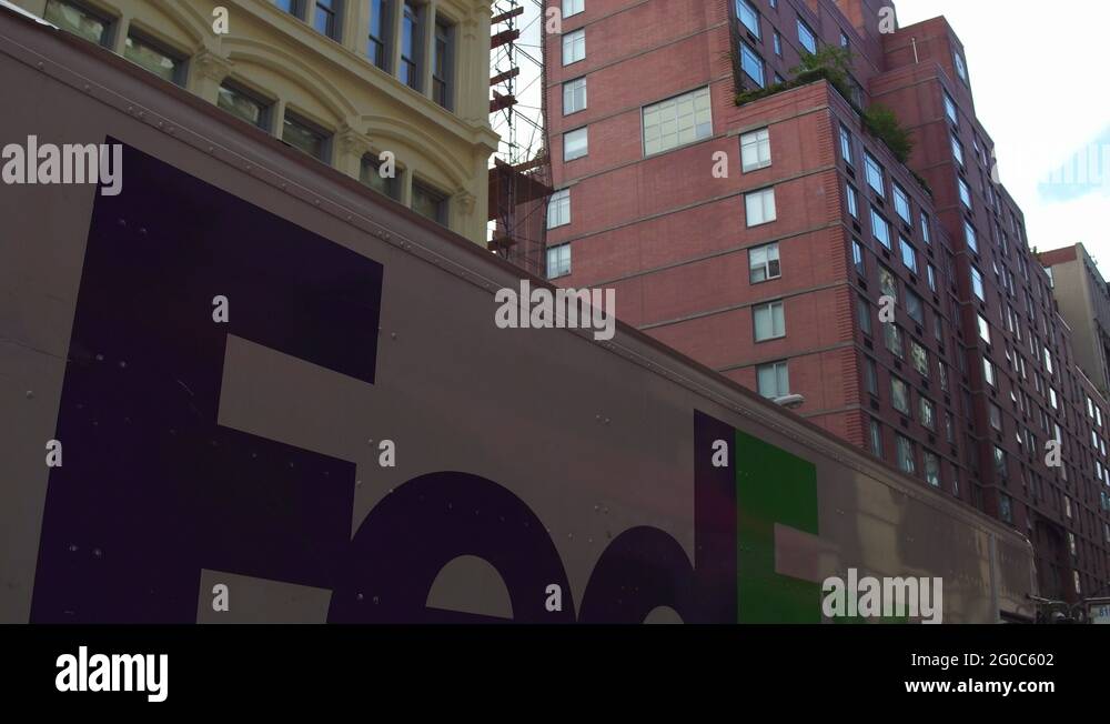 Fedex ground delivery truck Stock Videos & Footage - HD and 4K Video ...