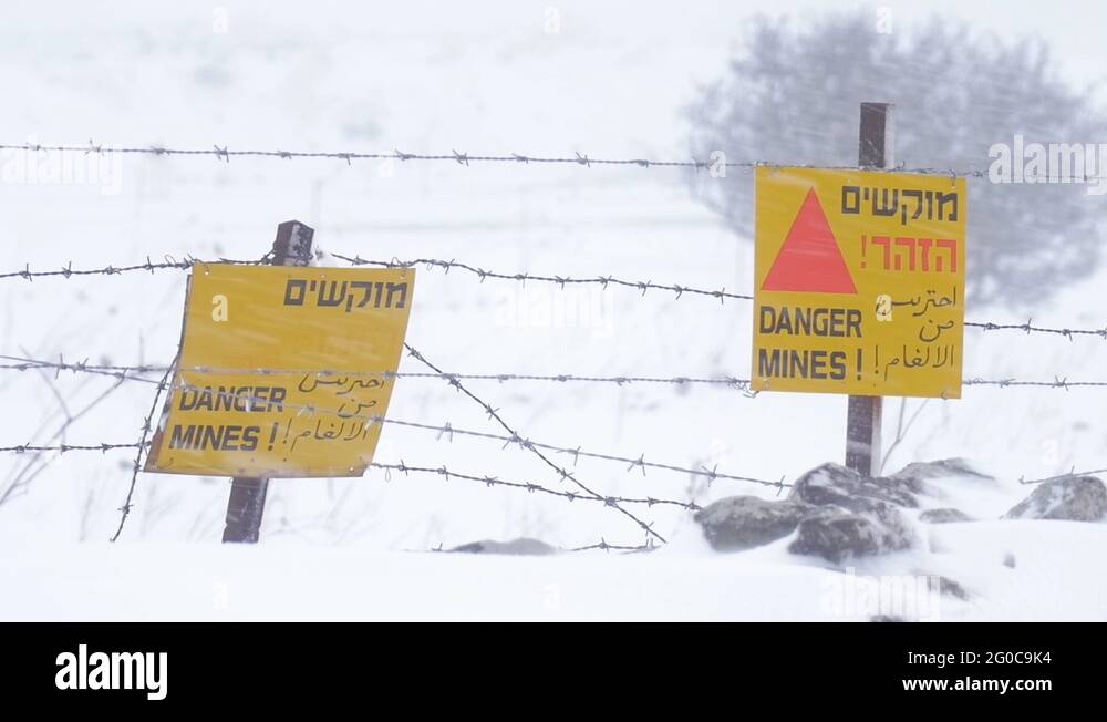 Mine field sign Stock Videos & Footage - HD and 4K Video Clips - Alamy
