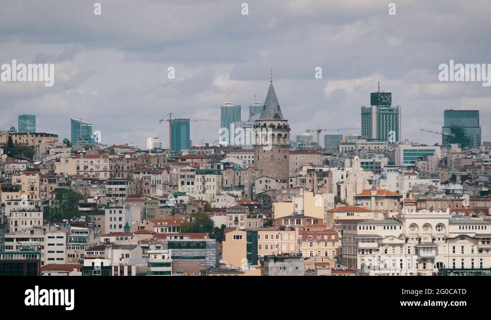 Galata tower beyoglu district istanbul Stock Videos & Footage - HD and ...