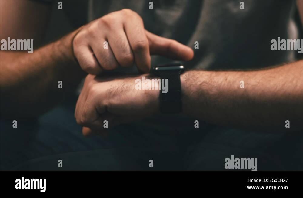 Making various gestures with a finger on a touch screen of a smart ...