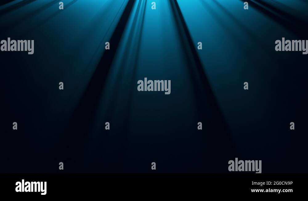 Cool Blue Light Rays Background Loop Stock Video Footage - Alamy