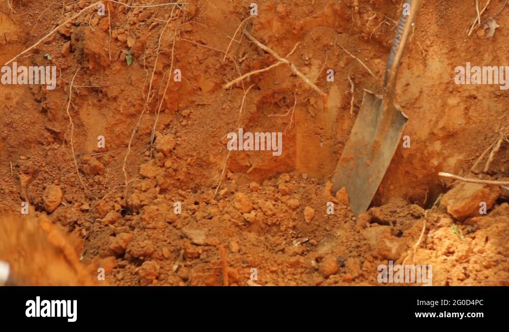 Construction workers digging hole Stock Videos & Footage - HD and 4K ...