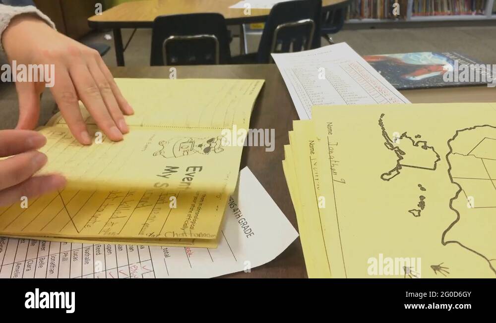 Kindergarten Teachers Grading Papers