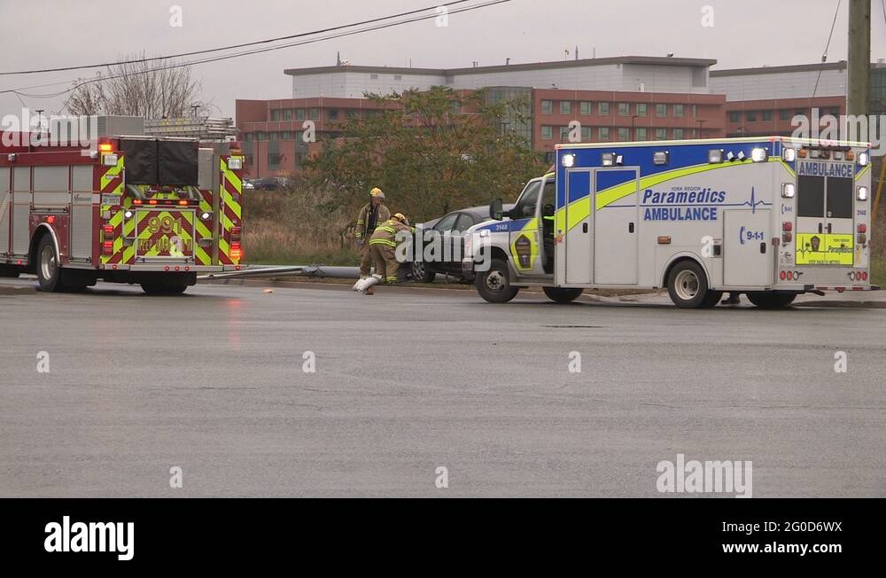 Police and ambulance at scene of accident Stock Videos & Footage - HD ...